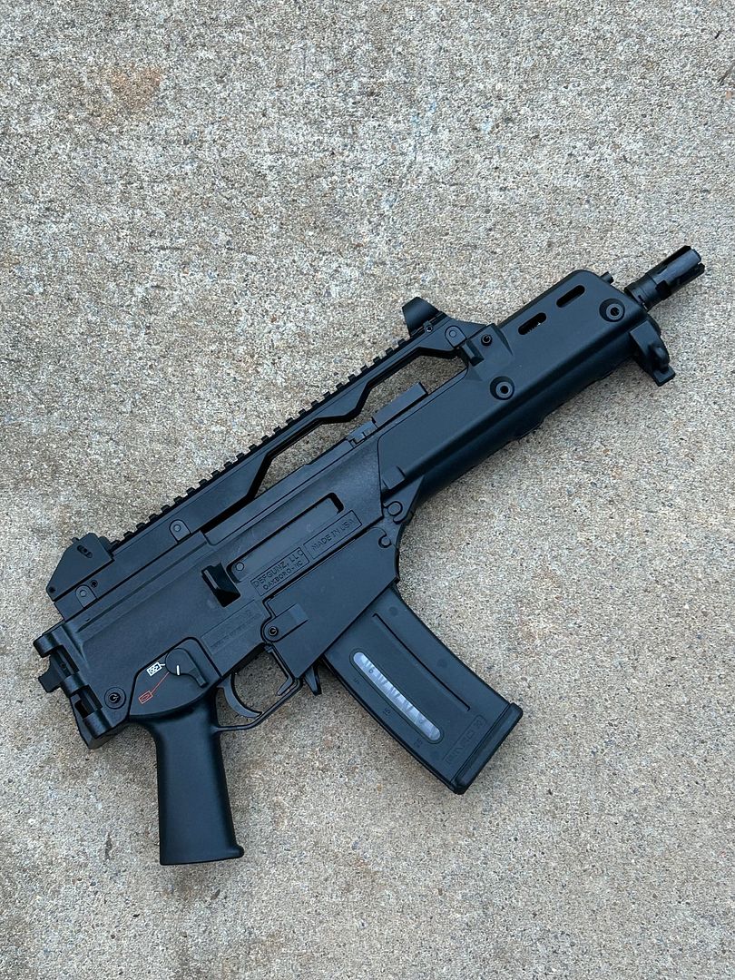 Anyone build a G36 parts kit on a DEFGUNZ receiver yet? > Heckler ...