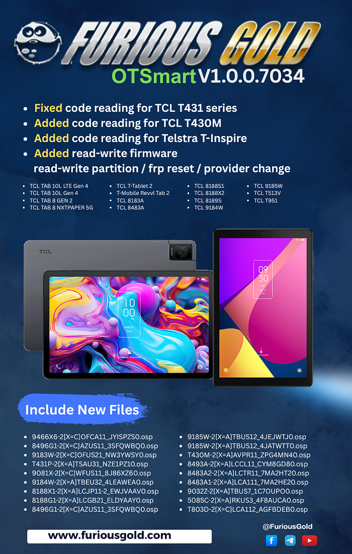 24/09/2025 [PACK6] OTSMART - v1.0.0.7034 - MORE MODELS ADDED - GSM-Forum