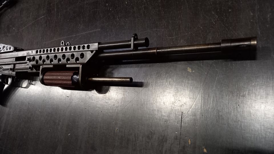 So they walk in with this special STONER M63 for sale, with a ...