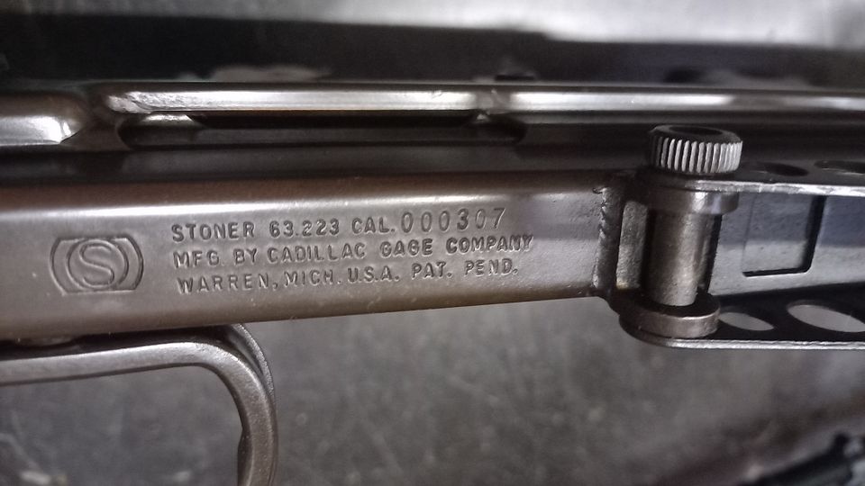 So they walk in with this special STONER M63 for sale, with a ...