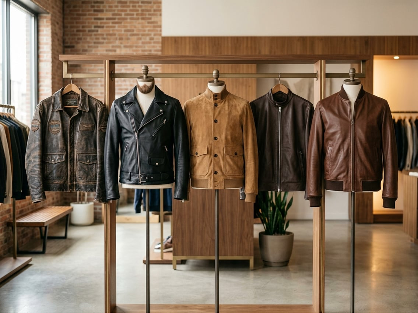 Different Types of Leather Jackets Every Man Needs