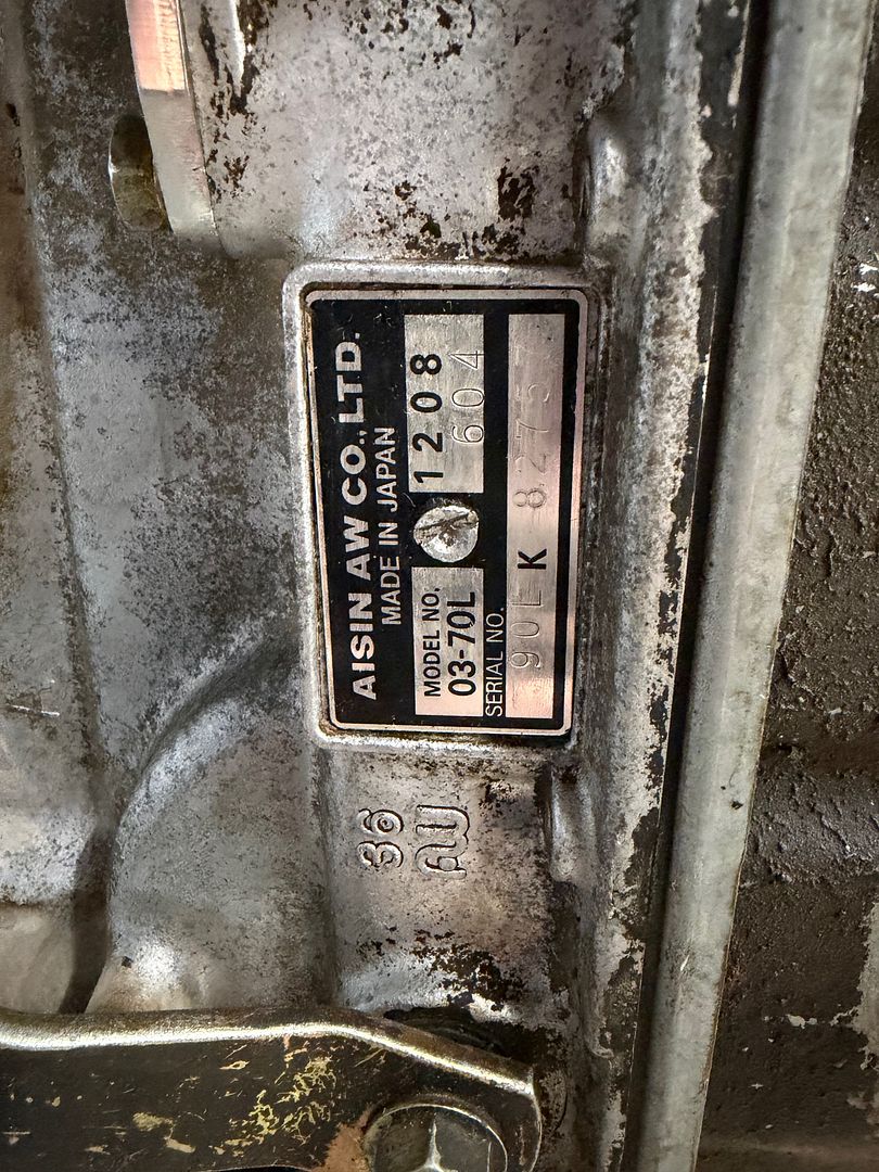 Replacing transmission in 1993 240 Classic Edition with 1990 AW70 ...