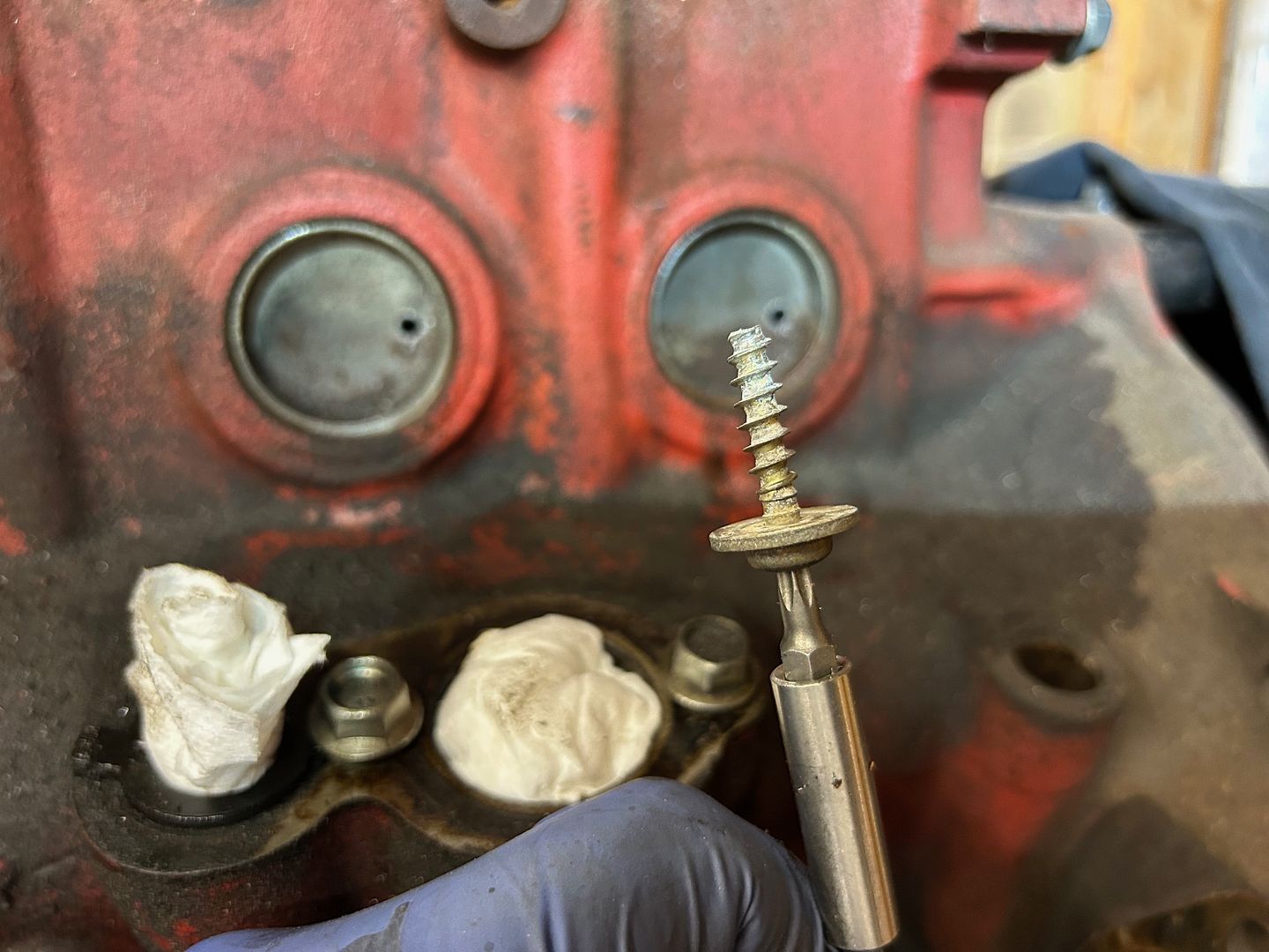 B230 redblock core plug (aka "frost plug") DIY removal & replacement | Turbobricks - The Volvo ...