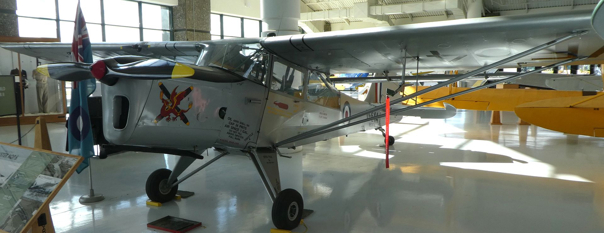 Evergreen Aviation Museum: Observation and liaison airplanes (photo diary)