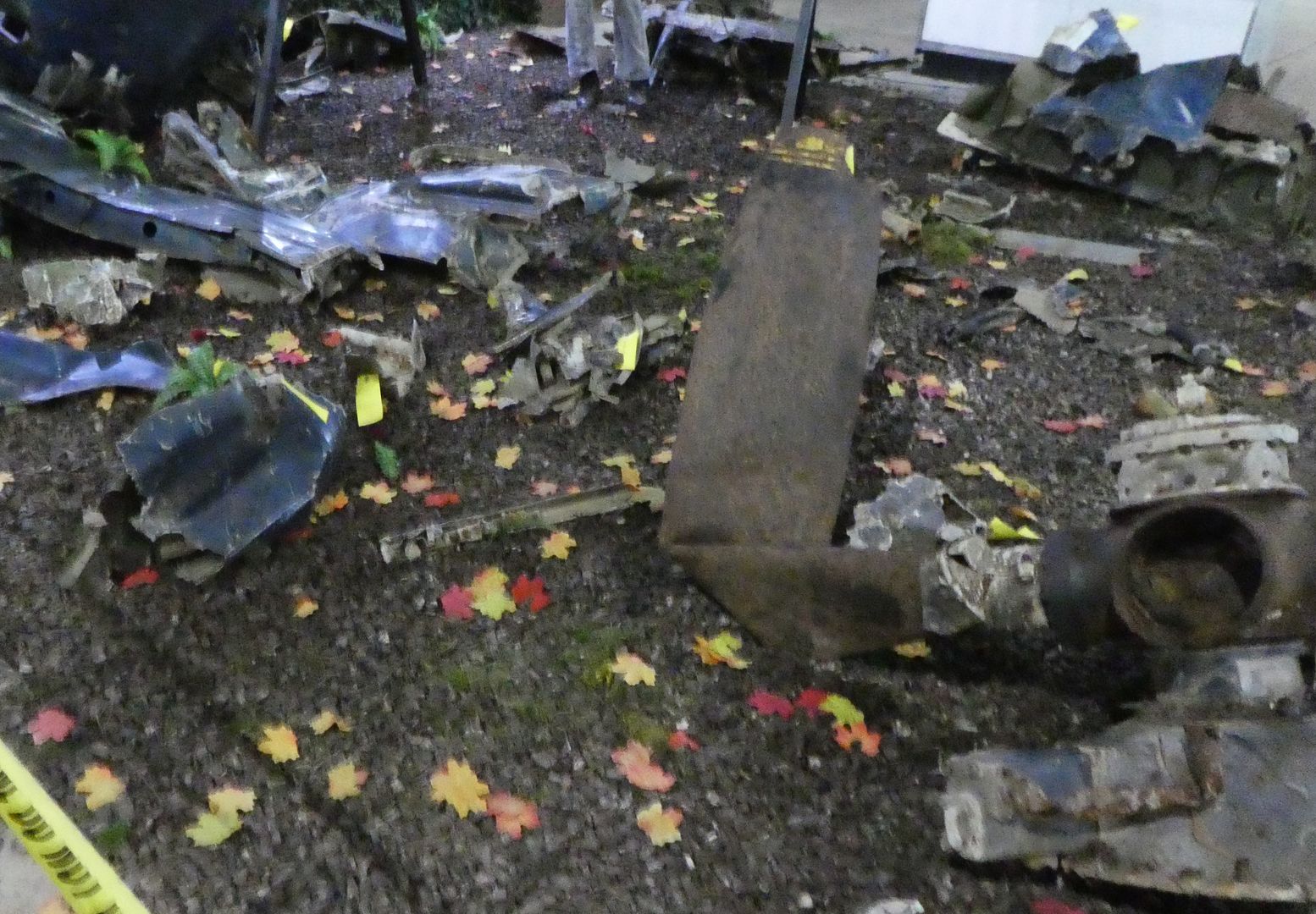 Tillamook Air Museum: Helldiver Crash Exhibit (museum exhibit)