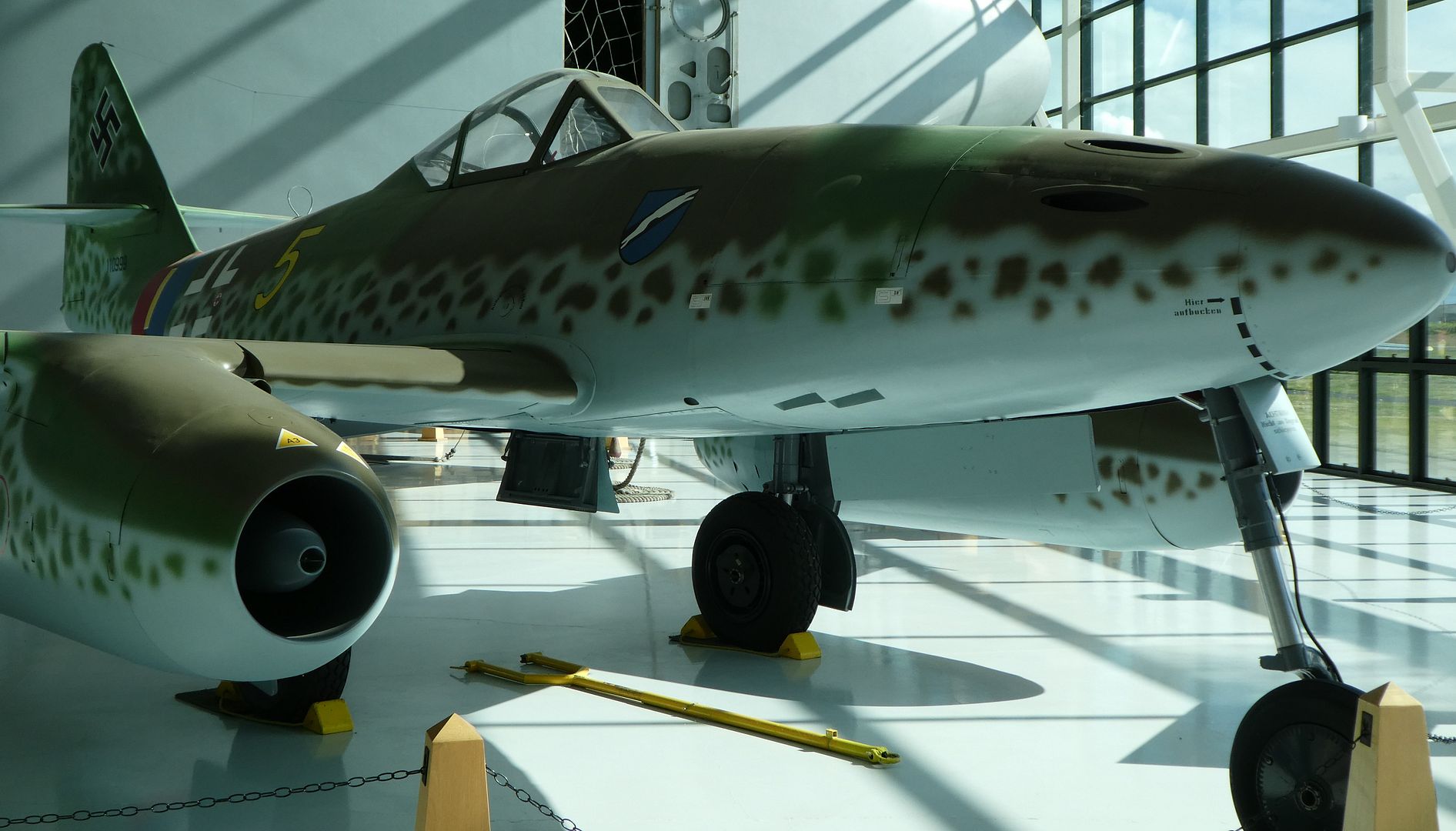 Evergreen Aviation Museum: The first operational jet fighter (photo diary)