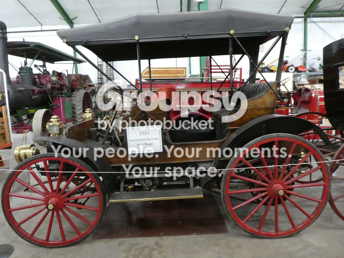 Yamhill Museum: 1910 IHC Autobuggy (photo diary)