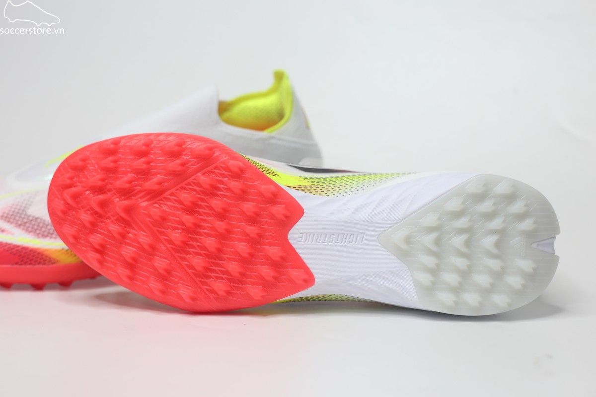 Adidas F50 Pro TF LL không dây màu trắng đỏ JP7204