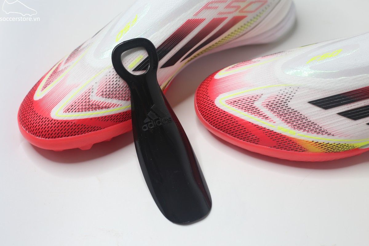 Adidas F50 Pro TF LL không dây màu trắng đỏ JP7204