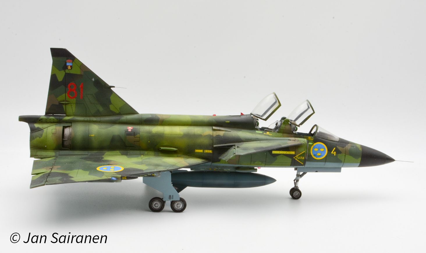 Sk37 Viggen, Special Hobby 1/48 - Ready for Inspection - Aircraft ...