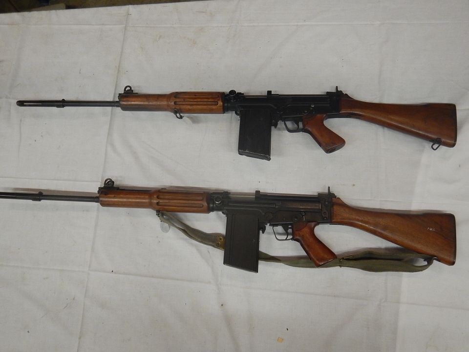 Original prototype Type M1 Belgian Gendarmerie FN FAL serial 00 (yep ...