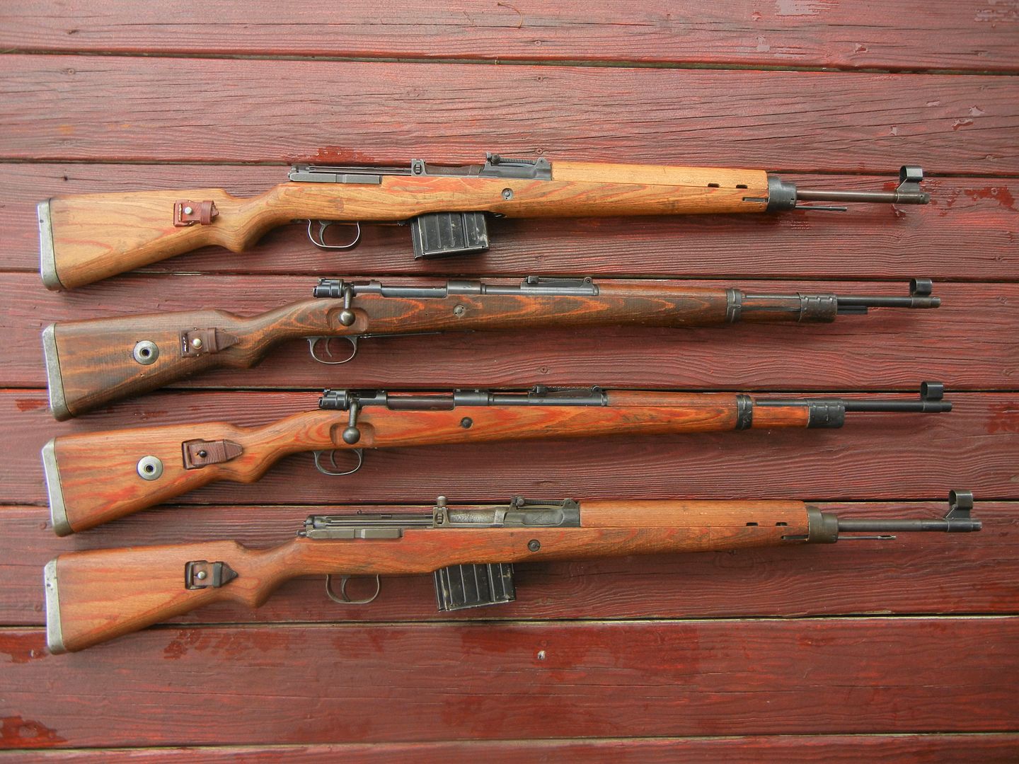 WWII K98k stock finish. | Gunboards Forums