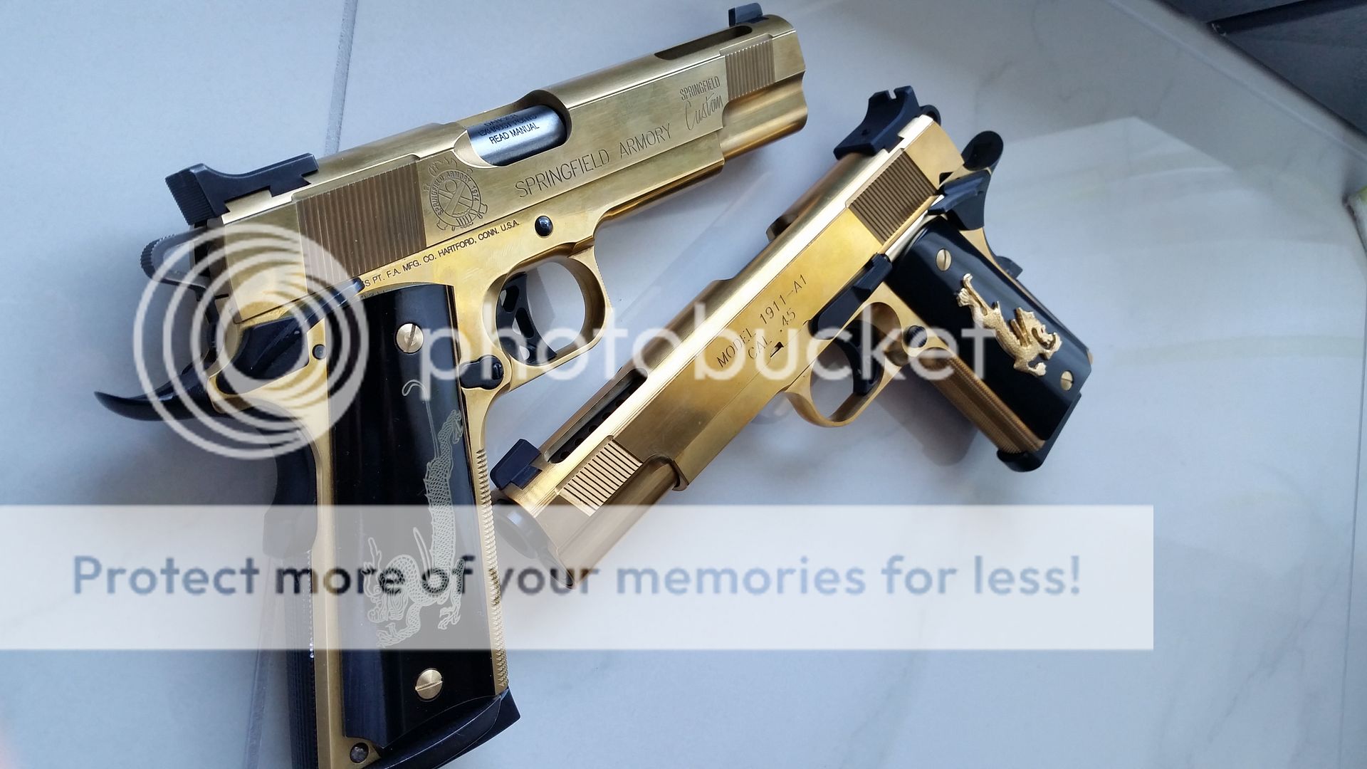 Just got this super rare brass gun its a WesternAmerican 1911 with ...