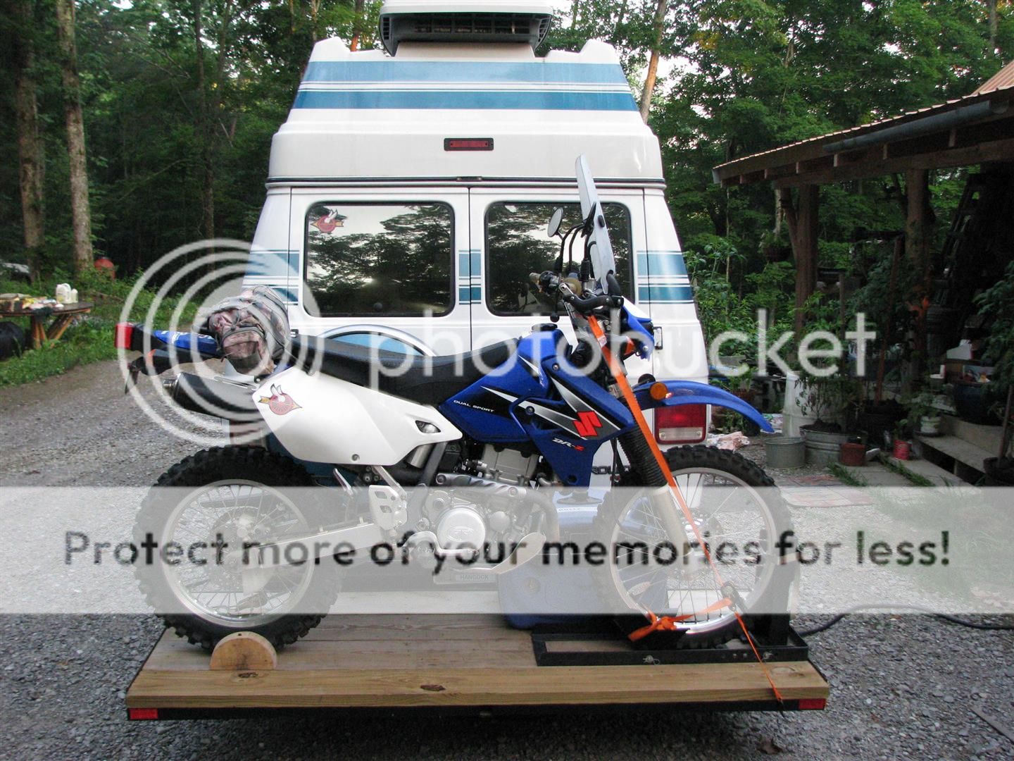 How big of a motorcycle can a hitch carrier take on a promaster? | Ram ...