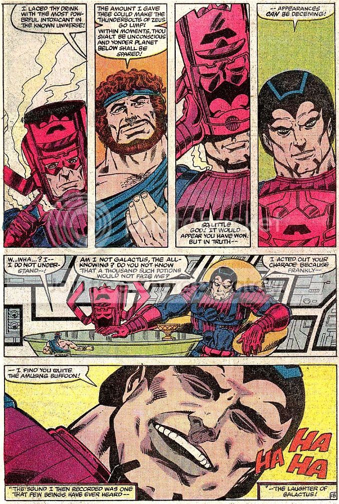 [Marvel] Has Galactus ever been shown without his headress on? : r ...