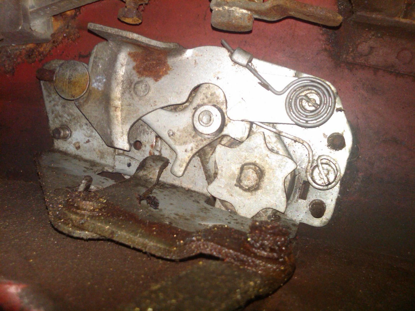 Coupe Door Opening Linkage Question : MGA Forum : The MG Experience