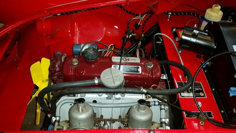 MGA throttle cable to MGB motor w/HS4? : MGA Forum : The MG Experience