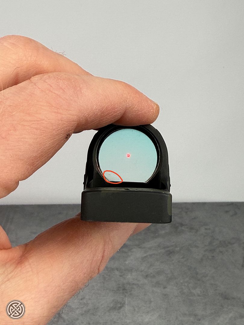 Trijicon SRO Sight 2.5 MOA Red Dot - Black Multicam - Blemished - Red ...