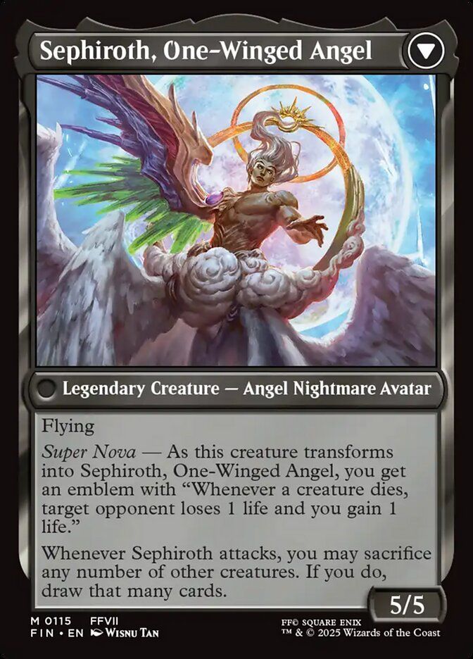 [FIN][CUBE] Sephiroth, Fabled SOLDIER // Sephiroth, One-Winged Angel ...