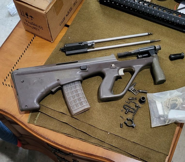 WTS: Steyr AUG parts kit Austrian $250 SOLD - Parts and Accessories ...