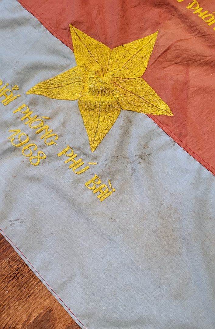 WTS: 1968 Viet Nam Phu Bai Flag $100 shipped SOLD - Collectors Market ...