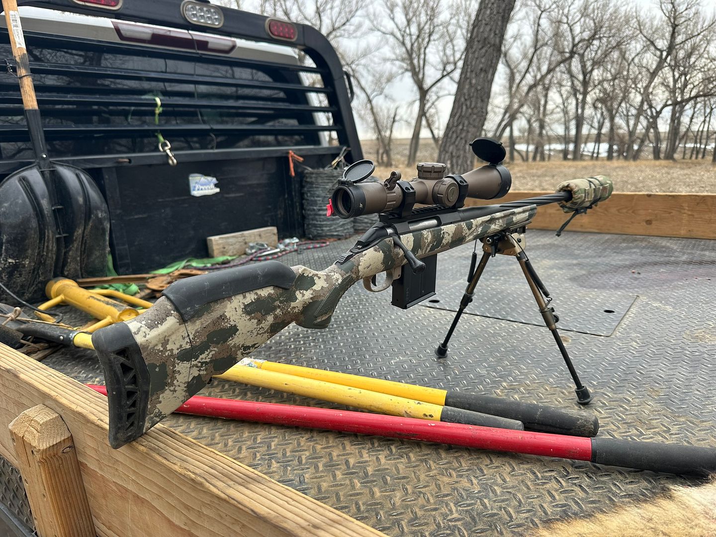 New rifle keyholing... - 24hourcampfire