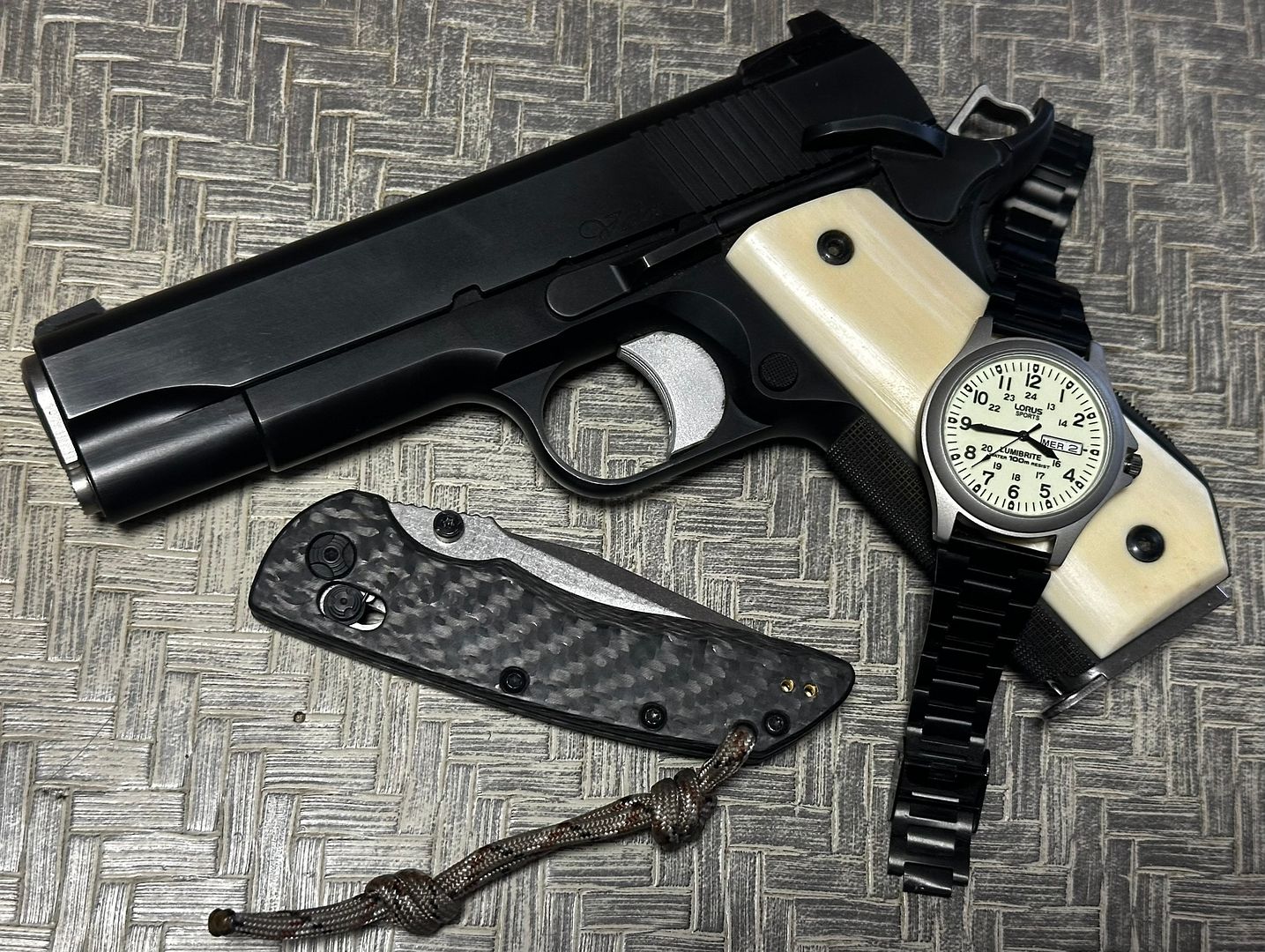 Faux Ivory vs Camel Bone, etc on 1911s - 24hourcampfire