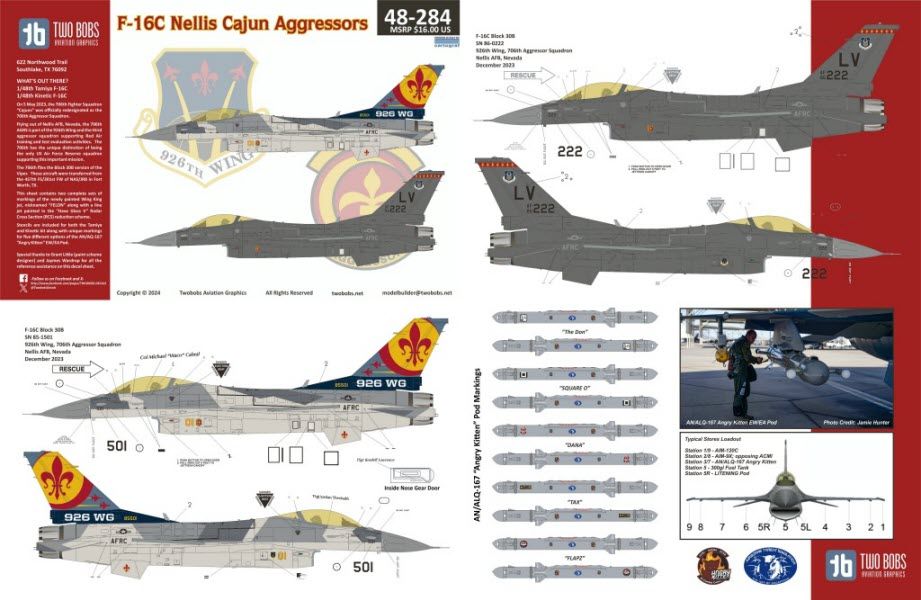 The other Tim's Hasegawa 1/48 F-16C - giving a Viper a splash of colour ...