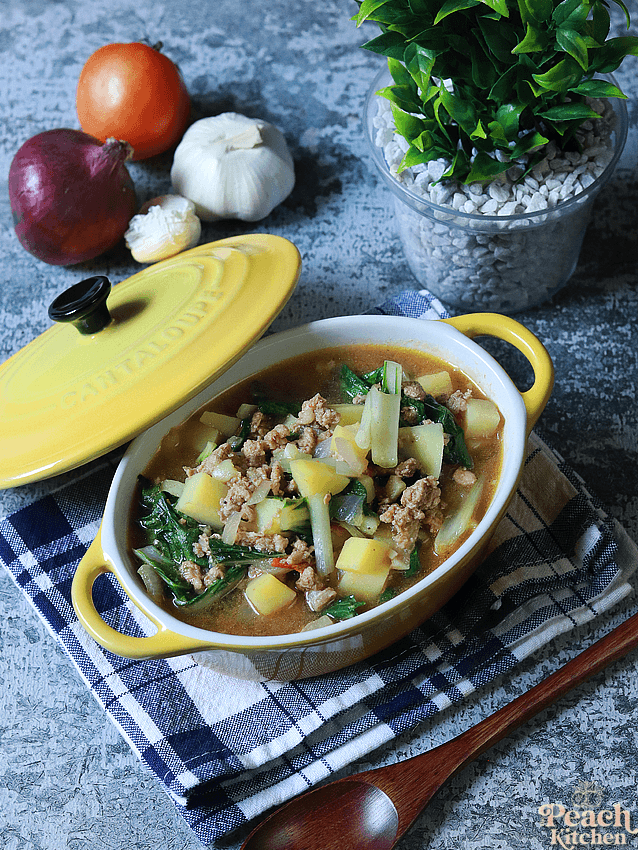 Beef Giniling with Potatoes and Pechay (Easy Filipino Recipe)