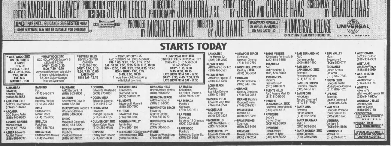 Matinee 4K UHD (Collector's Edition) (Shout Select) - Page 5 - Blu-ray Forum