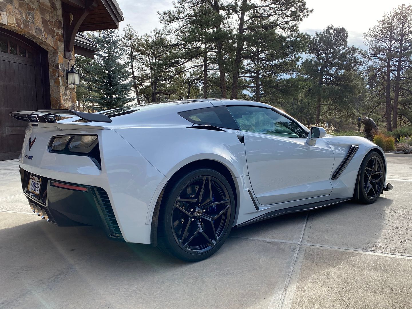 SOLD - 19' ZR1 Ceramic Matrix Gray 3ZR 641 miles - CorvetteForum ...
