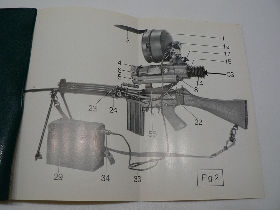 The Luxemburgian FN FAL's in detail, part 1 the regular infantry FAL ...