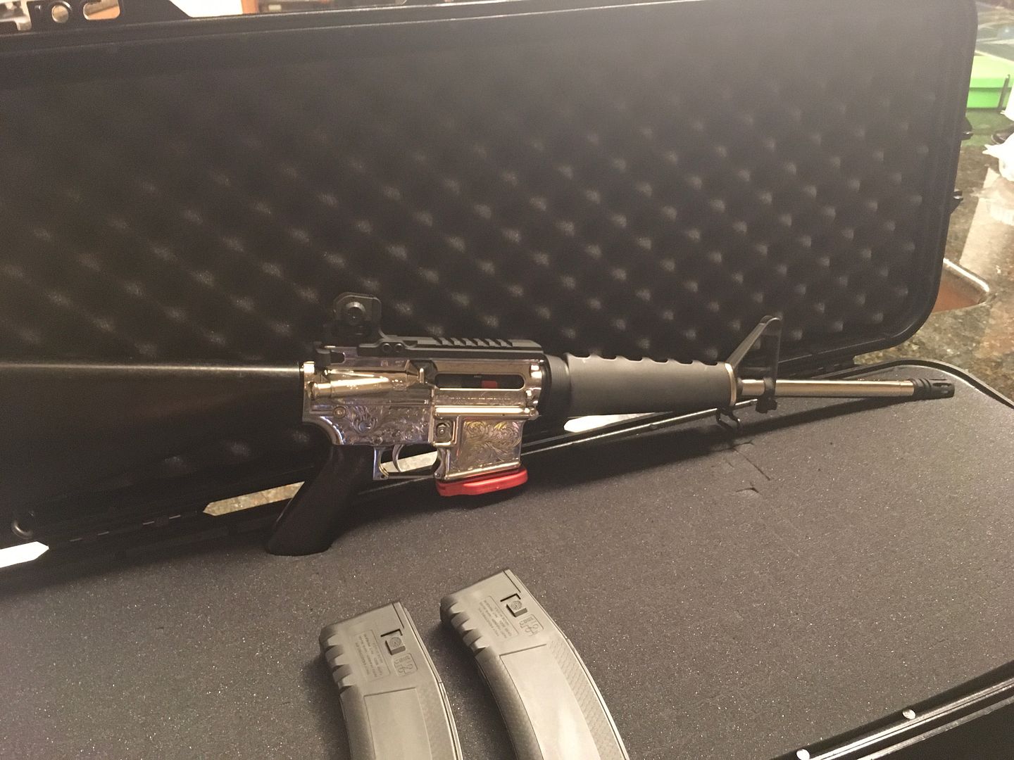 Chrome plated A1 uppers on GB + kits > AR-15 / M-16 Retro Forum > AR15.COM