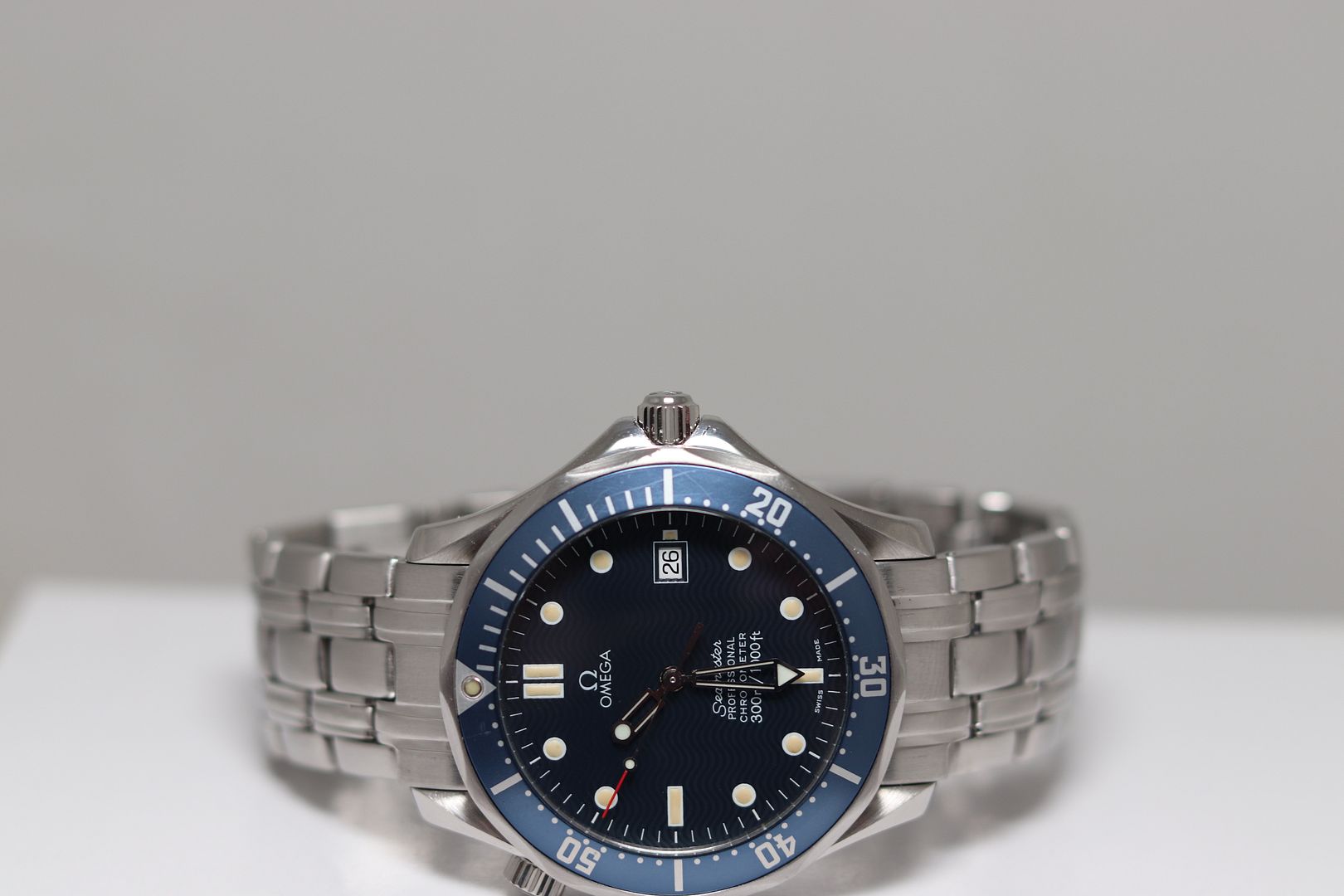 SOLD MASSIVE PRICE DROP! Omega Seamaster Pro 300M SMP 2531.80 Blue Wave ...