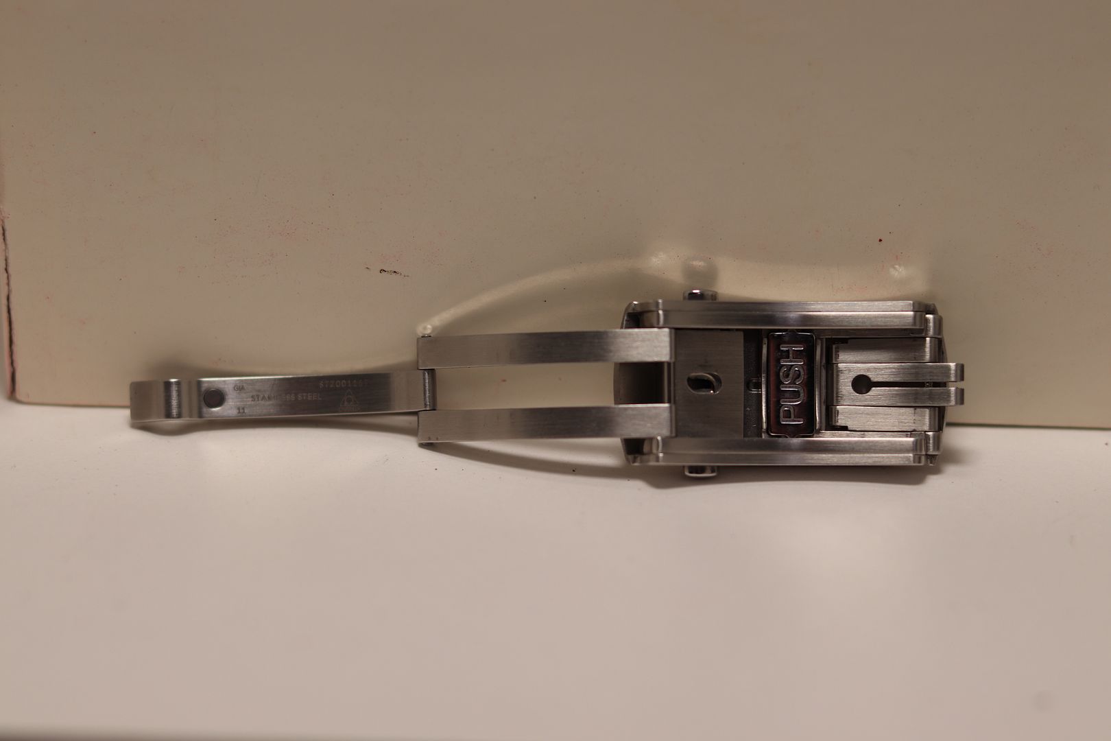 SOLD Omega Stainless Micro Adjustable Clasp with 6 Positions ...