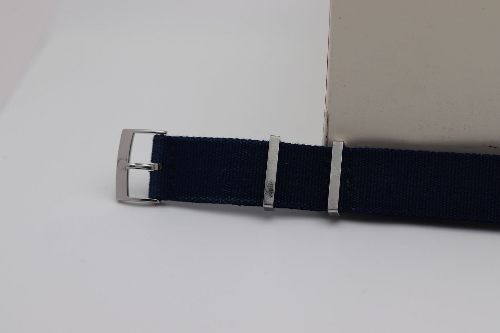 SOLD Omega 20mm Polyamide NATO Strap - Navy Blue | WatchUSeek Watch Forums