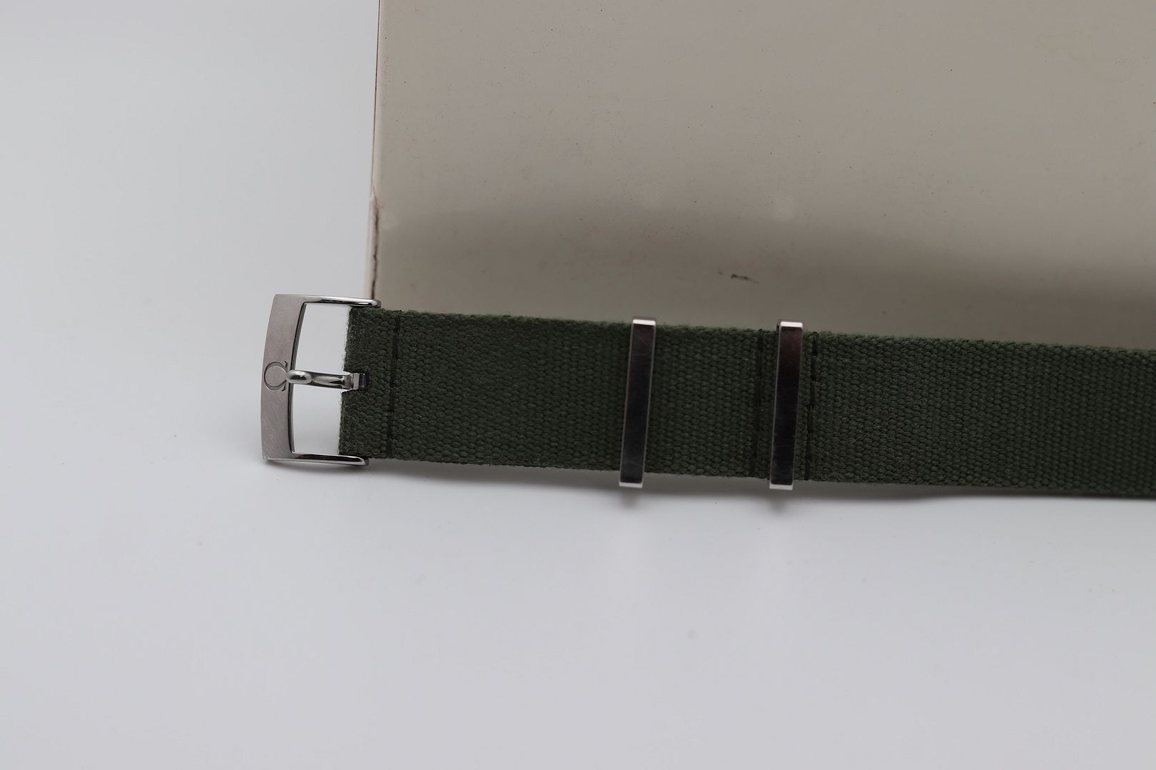 SOLD Omega 20mm Polyamide NATO Strap - Military Green | WatchUSeek ...