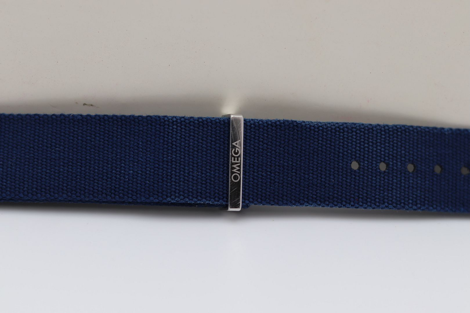 SOLD Omega 20mm Polyamide NATO Strap - Navy Blue | WatchUSeek Watch Forums
