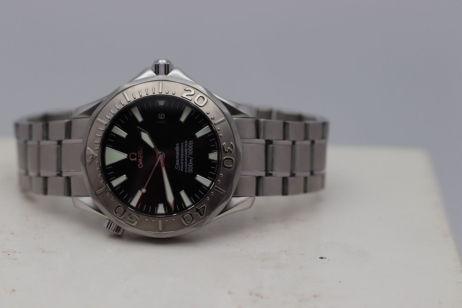 SOLD Omega Seamaster Pro 300M SMP 2230.50 Non-AC Black Wave Dial Sword ...