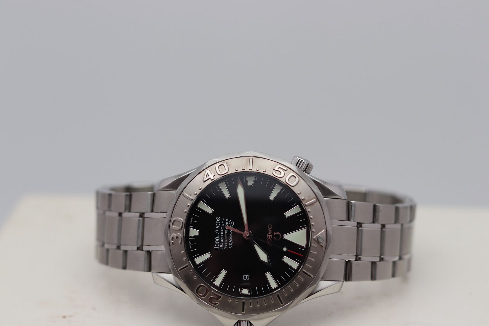 SOLD Omega Seamaster Pro 300M SMP 2230.50 Non-AC Black Wave Dial Sword ...