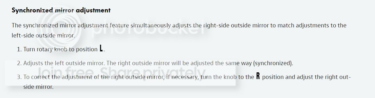 2024 Golf (NAR) - How to enable synchronized mirror adjustment | Ross ...