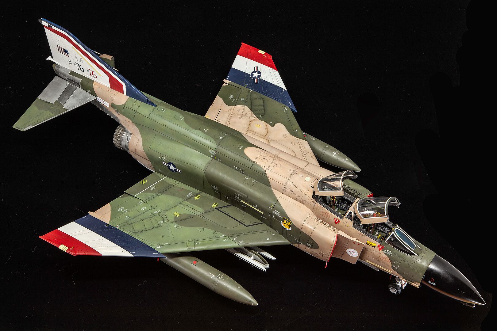 F-4C Bicentennial colors 1976 - Ready for Inspection - Large Scale Planes