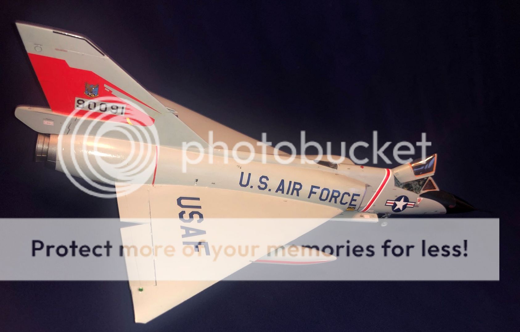 Trumpeter 1/48 F-106A Delta Dart - 87th Fighter Interceptor Squadron ...