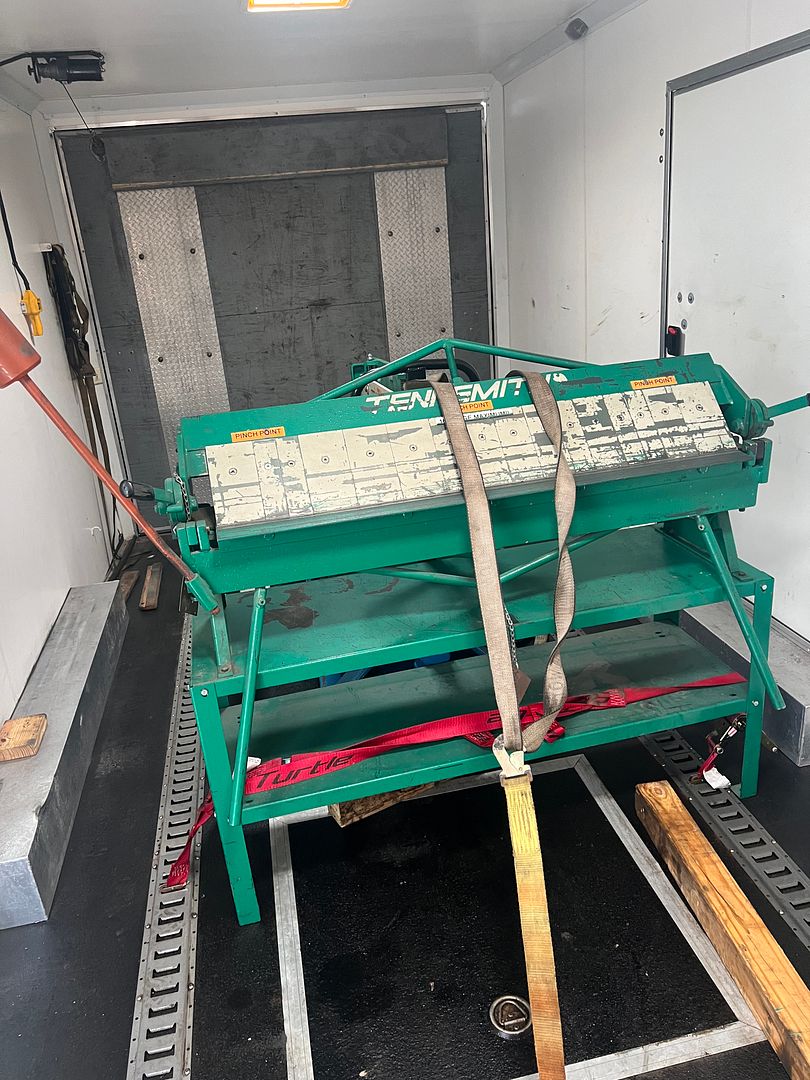 Tennsmith Brake & Shear followed me home today! | The Hobby-Machinist