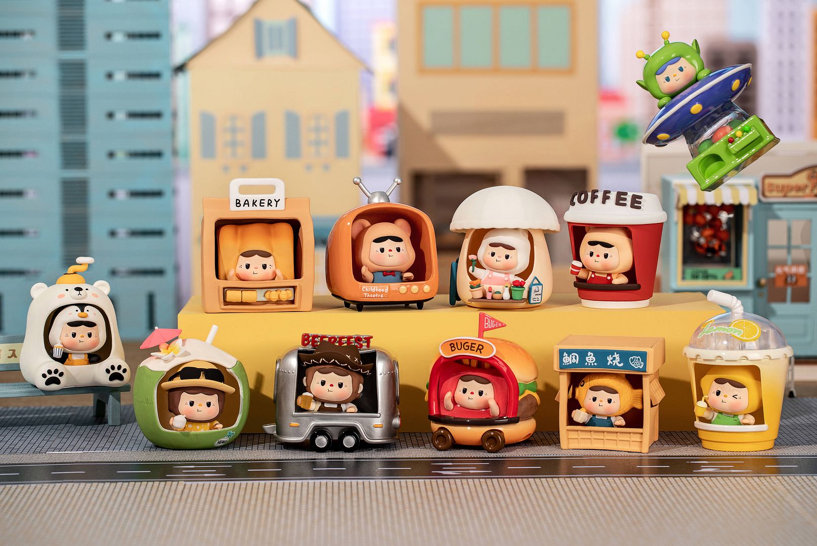 Baobao Pocket Store Blind Boxes from Kouhigh Toys... a super sweet sale ...