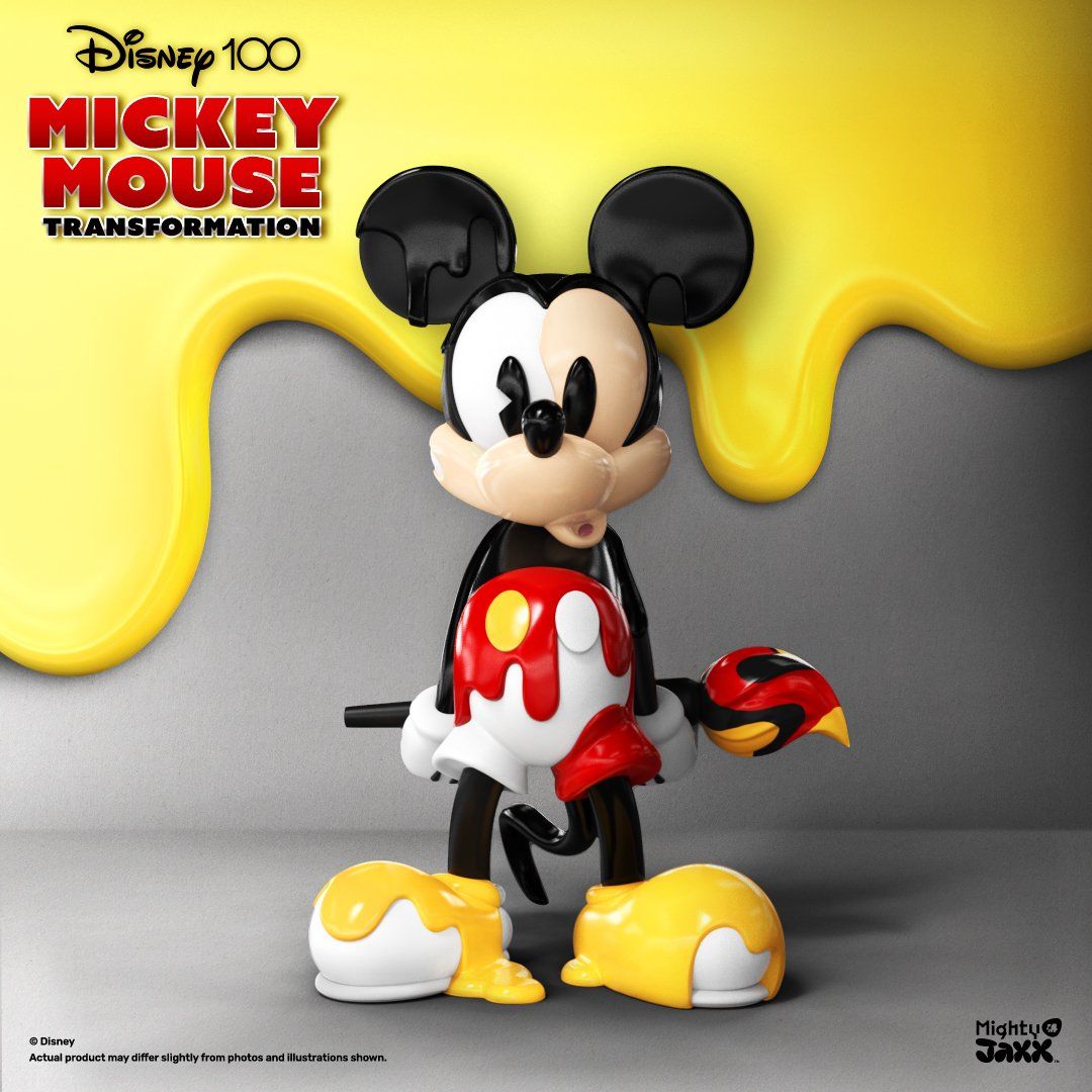 New from Mighty Jaxx - Mickey Mouse Transformation (Disney100) vinyl ...