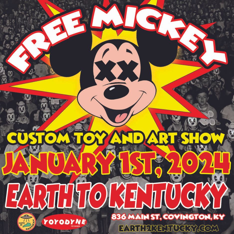 Earth to Kentucky presents: Free Mickey: A Group Art/Toy Exhibition ...