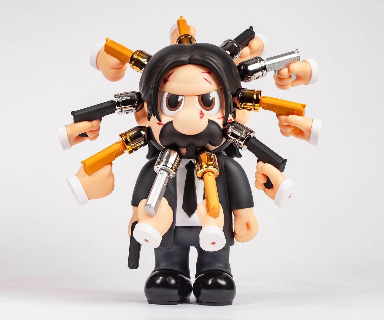 Jon Paul Kaiser's custom "Pinhead" Ryusei Ninja Ichibanboshi figure ...