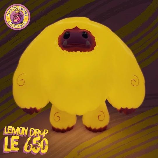 Abominable Toys x Plastic Empire - Exclusive 'Lemon Drop' Chomp vinyl ...