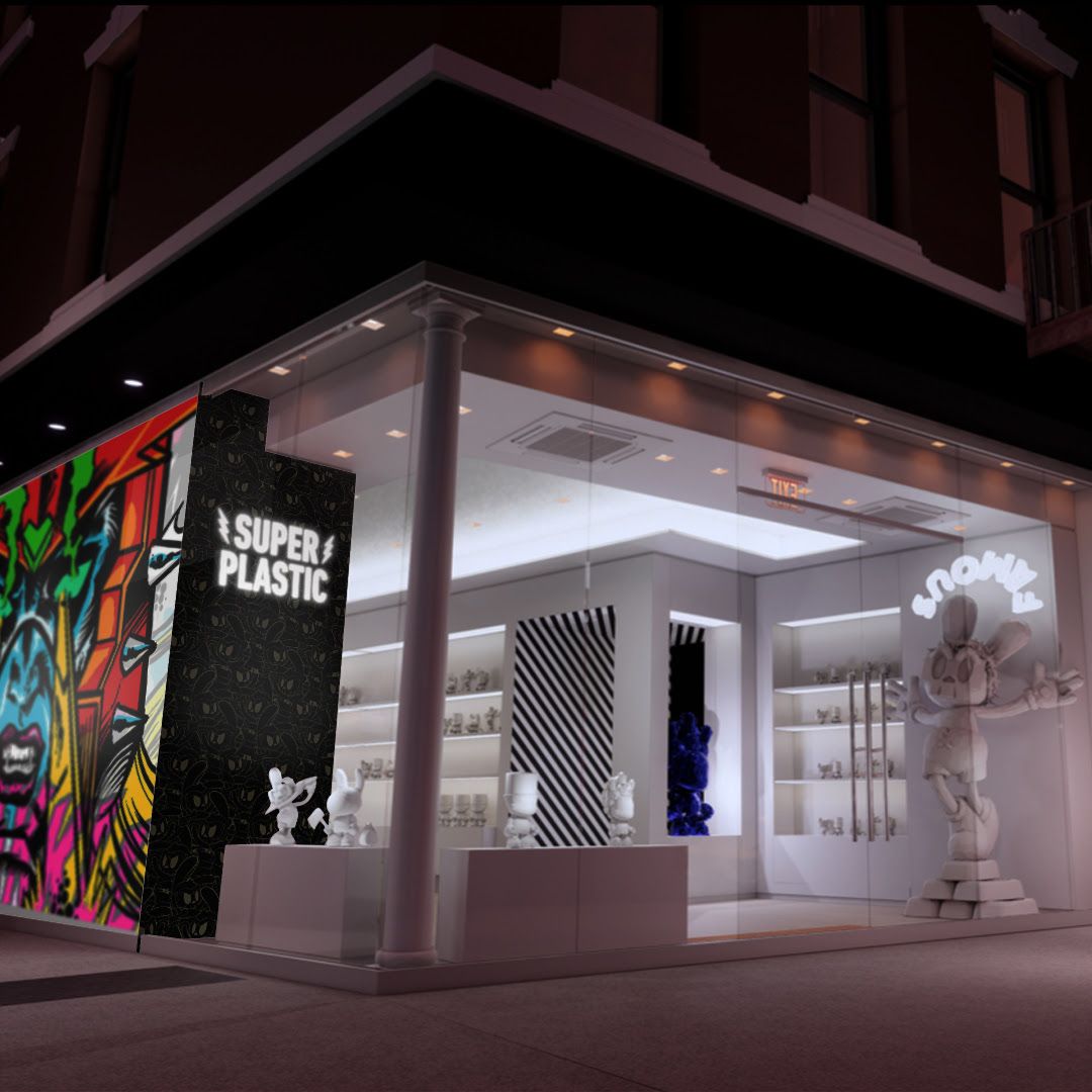 Superplastic gearing up to open their first brick-and-mortar... in NYC ...
